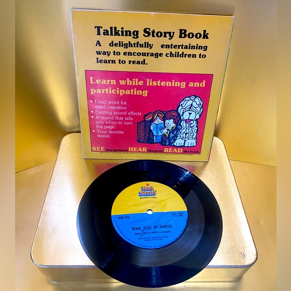 Kid Stuff | Media | Benji Vinyl Record Vintage Benji Goes To School ...
